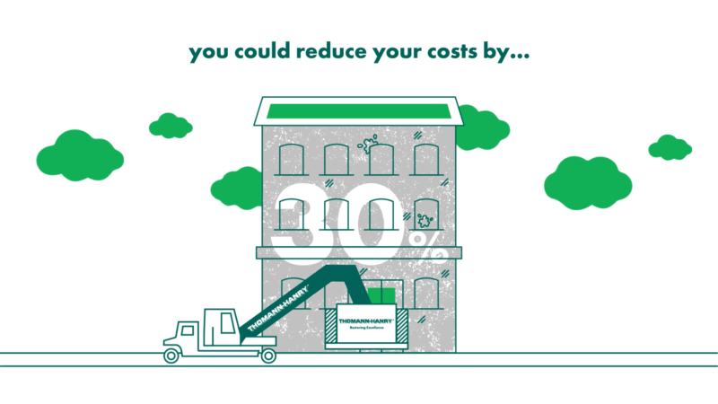 Small commercial building cost saving projects | Thomann-Hanry®